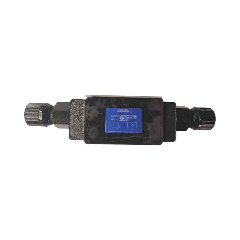 Hydraulic Throttle And Check Modular Valve MSA-03 MSB-03 MSW-03 03 Series